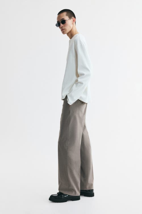H&M H&M Relaxed-Fit Viscose Blend Trousers
